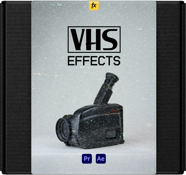 VHS Effects for After Effects - Real Retro Tape Look