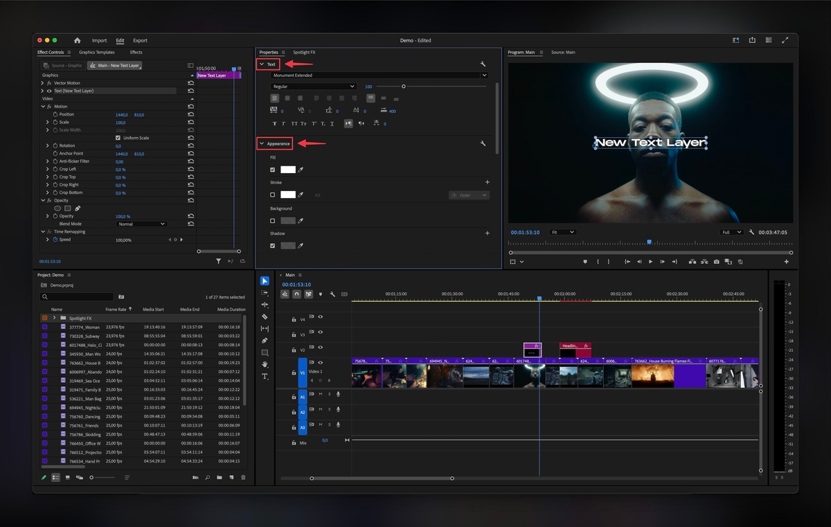 How to Add and Edit Text in Premiere Pro 2025: Key Updates